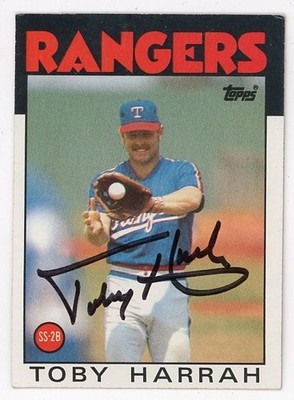 Toby Harrah-Signed 1972 Topps #104 Trading Card (Rangers) | eBay