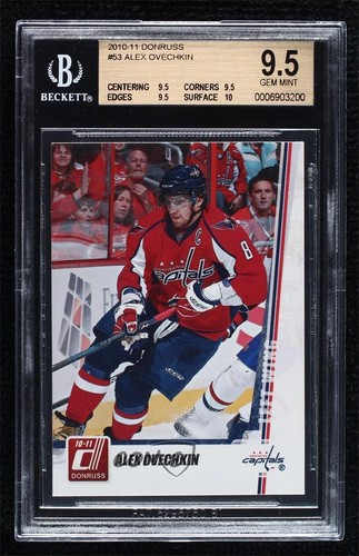 2010-11 Donruss Alex Ovechkin #53 BGS 9.5 GEM MINT | eBay
