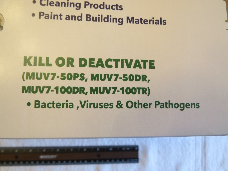 BRAND NEW PREMIER ONE MUV7-50DR 16" MULITVOLTAGE UV GERMICIDAL AIR ...