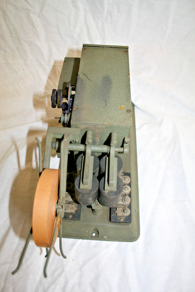 Vintage J H Bunnell morse code telegraph register ( printer) | eBay UK