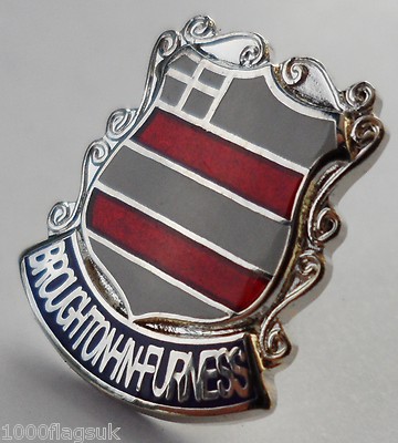 Broughton-in-Furness Cumbria County Crest Small Pin Badge (0377) | eBay
