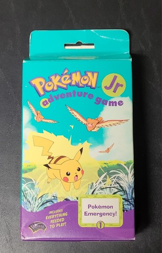 Pokemon Jr. Pokemon Emergency! Adventure Game 1999 Open Box , Used ...