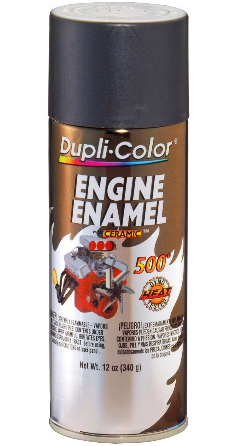 Duplicolor DE1651 Cast Coat Iron Motor Engine Spray Paint Aerosol 12oz ...
