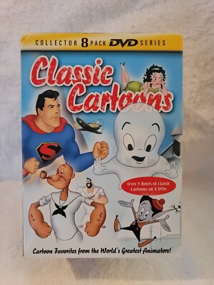 Classic Cartoons (DVD, 8-Disc Set ) **FREE SHIPPING** | eBay