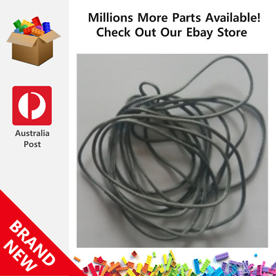 Genuine LEGO™ Dark Grey String Cord Medium Thickness 150cm 77 37597c150 ...
