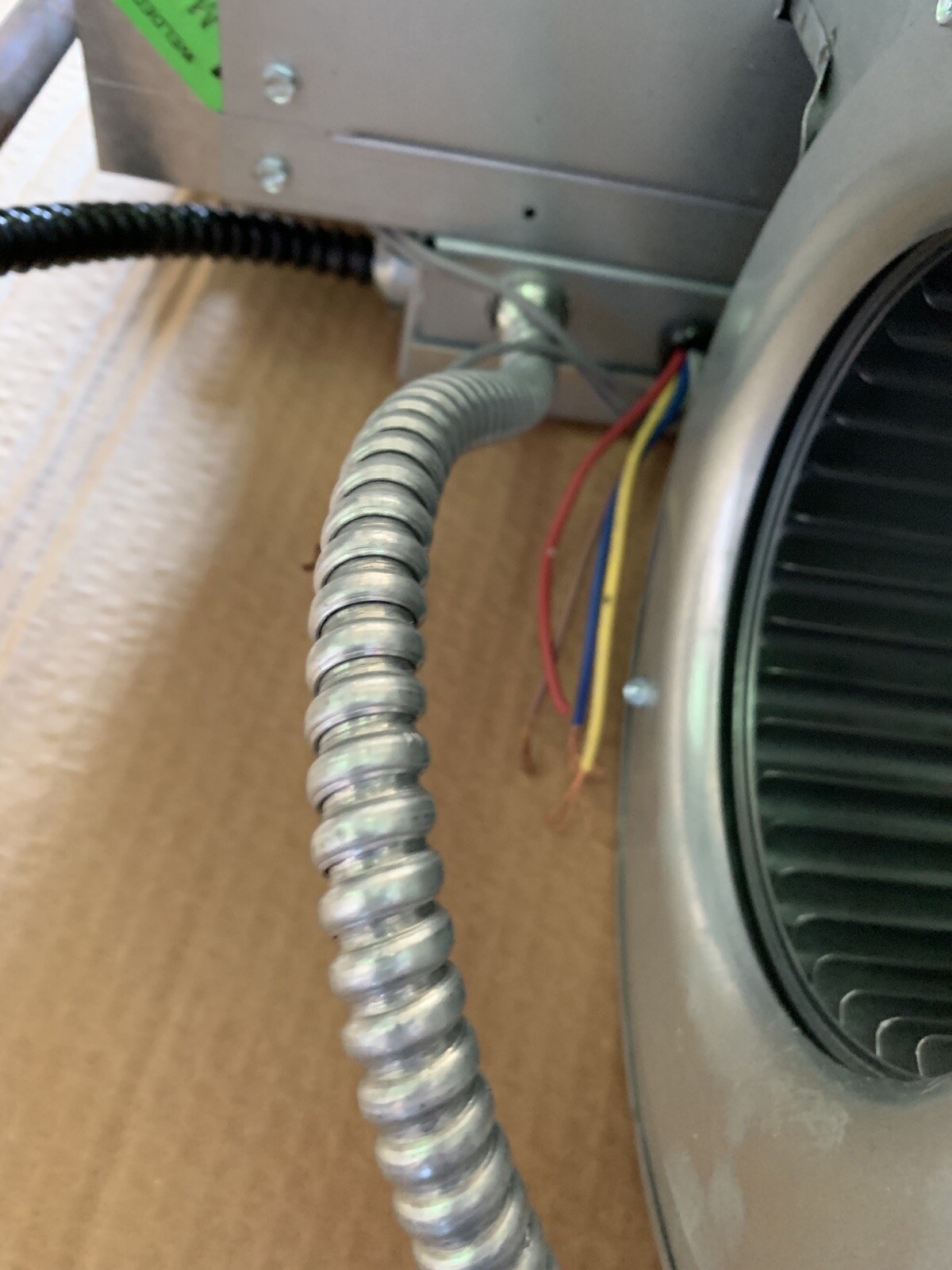 First Co 18CDXQ R410 TXV FR Recessed Ceiling Fan Coil w/ Freeze Stat ...