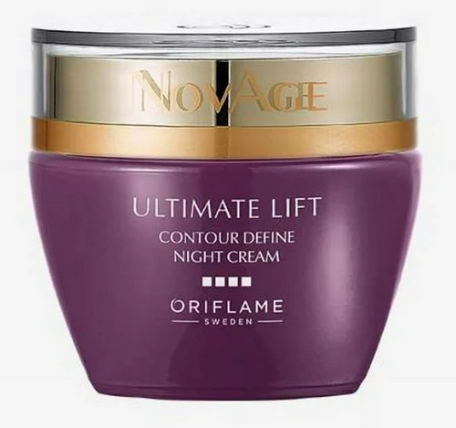 NovAge Ultimate Lift Contour Define Night Cream 34549 Oriflame anti ...