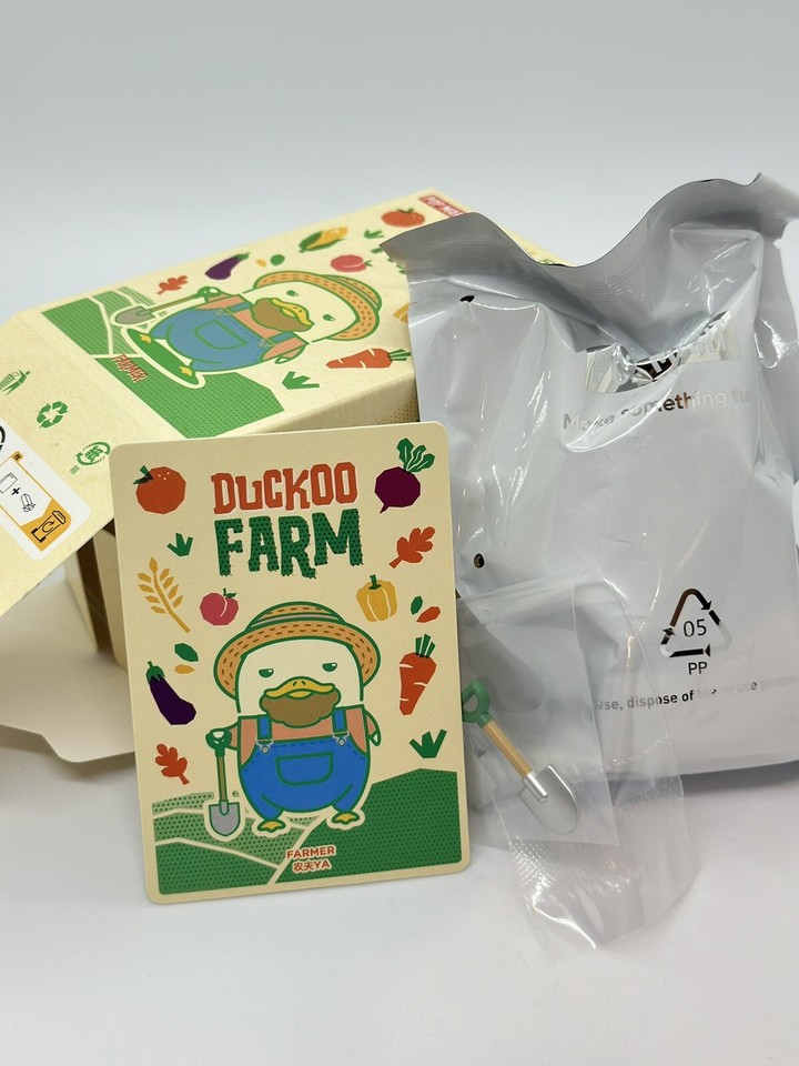POP MART! Duckoo Farm Series-Farmer Duck Blind Box Figure | eBay
