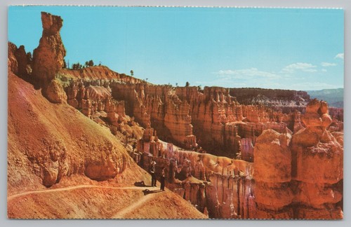 National Park~Bryce Canyon Utah~Navajo Loop Trail Switchbacks~Vintage ...