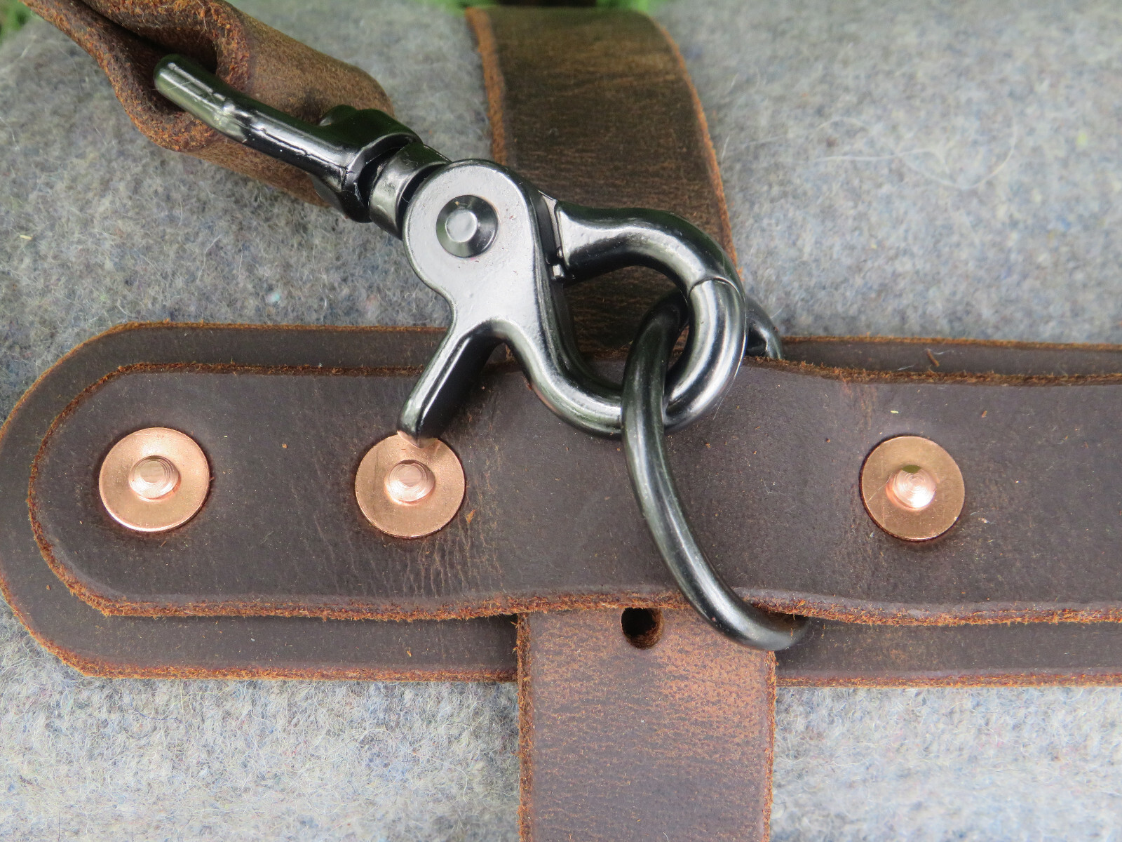 Full grain veg tanned Leather blanket harness, leather bedroll, leather straps | eBay