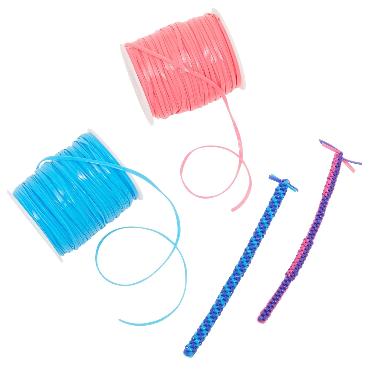 50 Yards Each Plastic Gimp String in 10 Colors for Crafting, 10 Spools ...