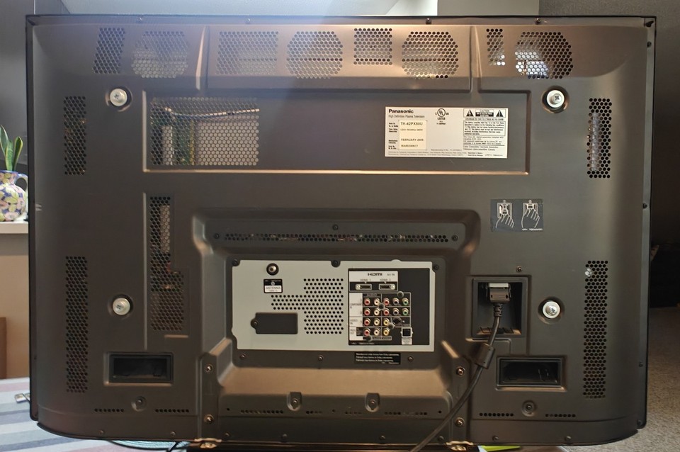 Panasonic High Def Plasma TV 42" Viera, Model TH-42 PX80 U | eBay