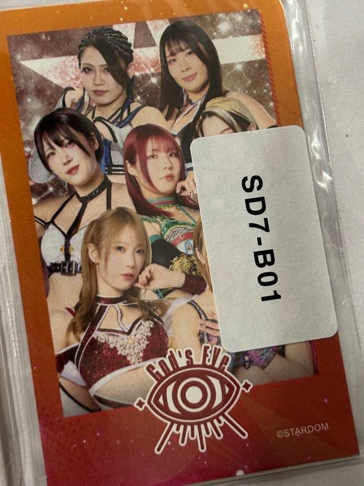 Webpon x Stardom Part 7 God's Eye Acrylic Coaster and Photo Cards New ...