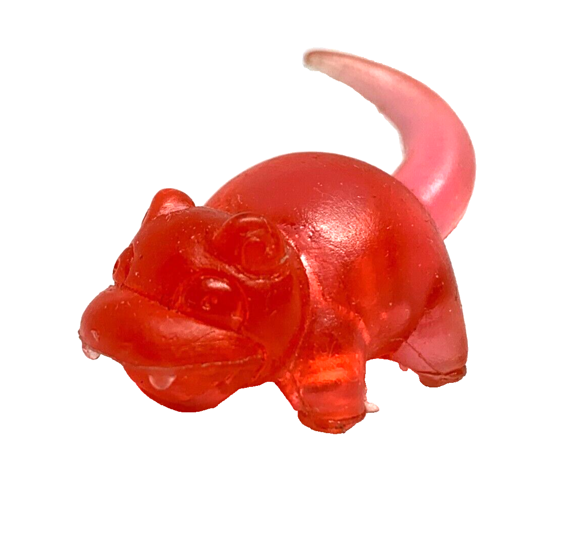 Slowpoke Vintage Pokemon Keshi Figure Translucent Clear anime Japan red ...