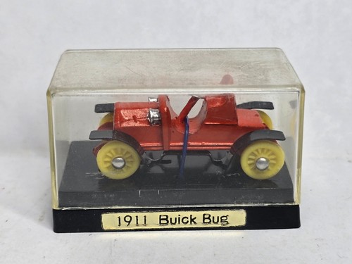Vintage 1911 BUICK BUG HO Scale Orange Diecast Miniature Car with case ...