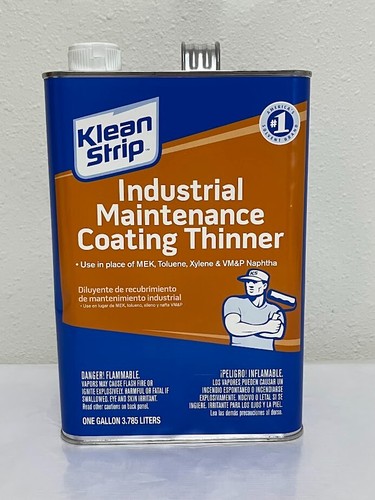 Klean Strip Industrial Maintenance Coating Thinner 1 Gallon - Solvent ...