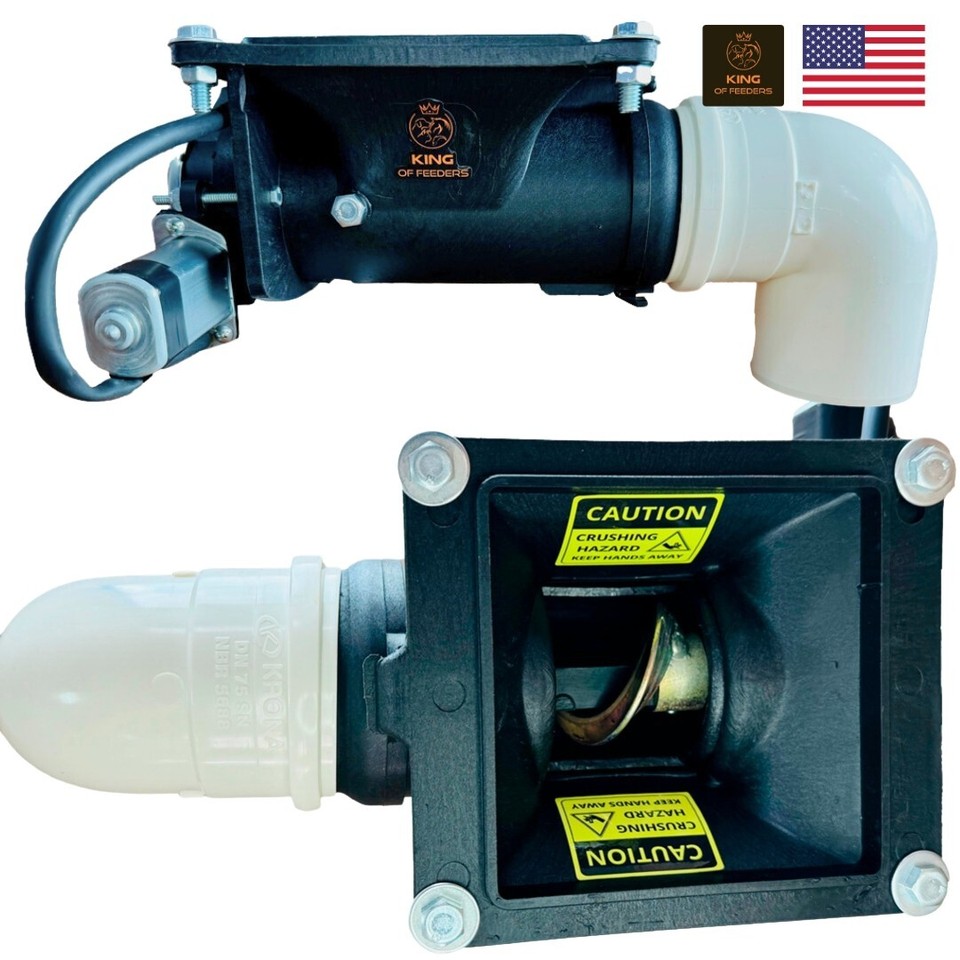 Automatic Feeder for Goats, Sheep, and Lambs, Food Dispenser with Timer ...