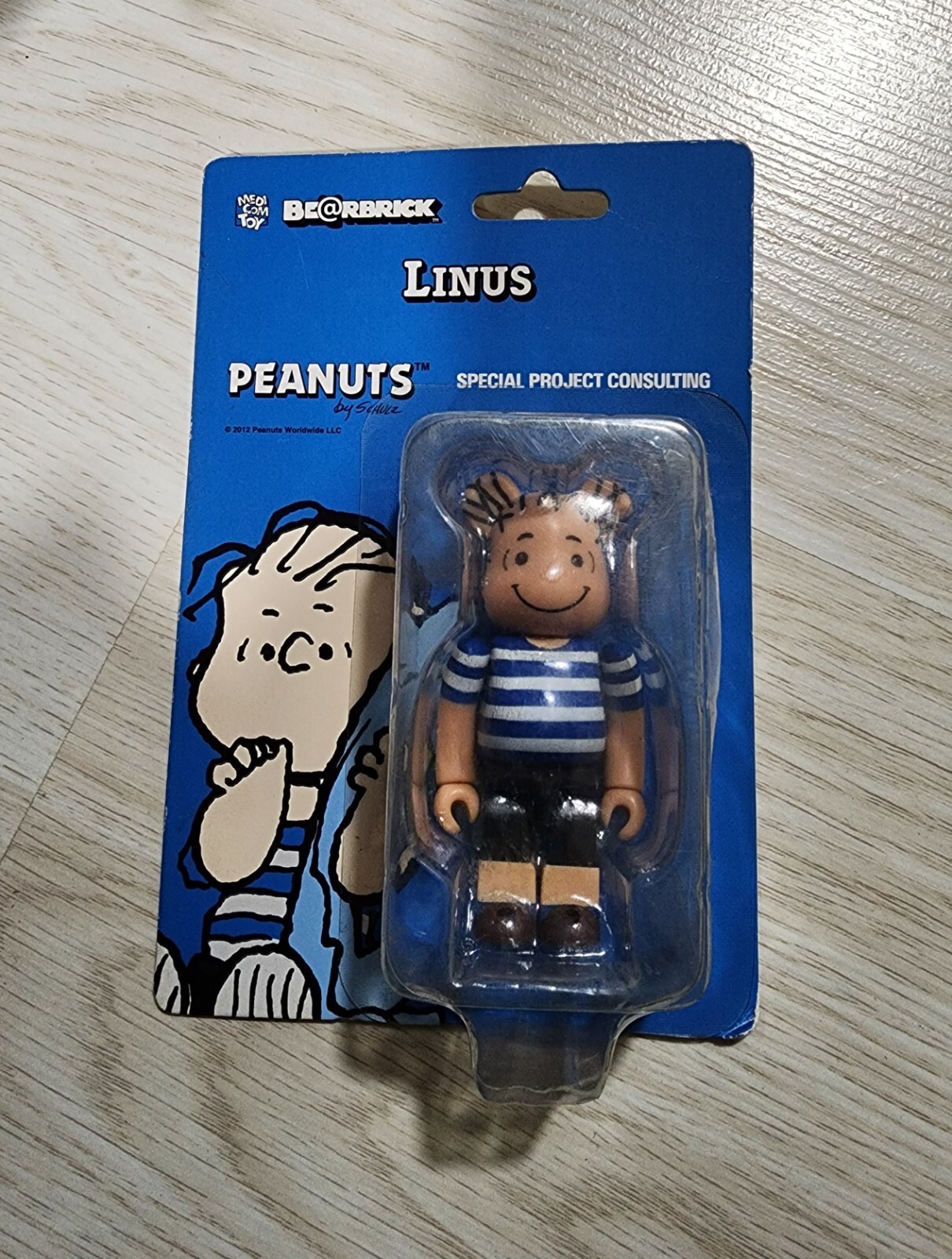 BEARBRICK Linus PEANUTS 100% Medicom Toy BE@RBRICK | eBay