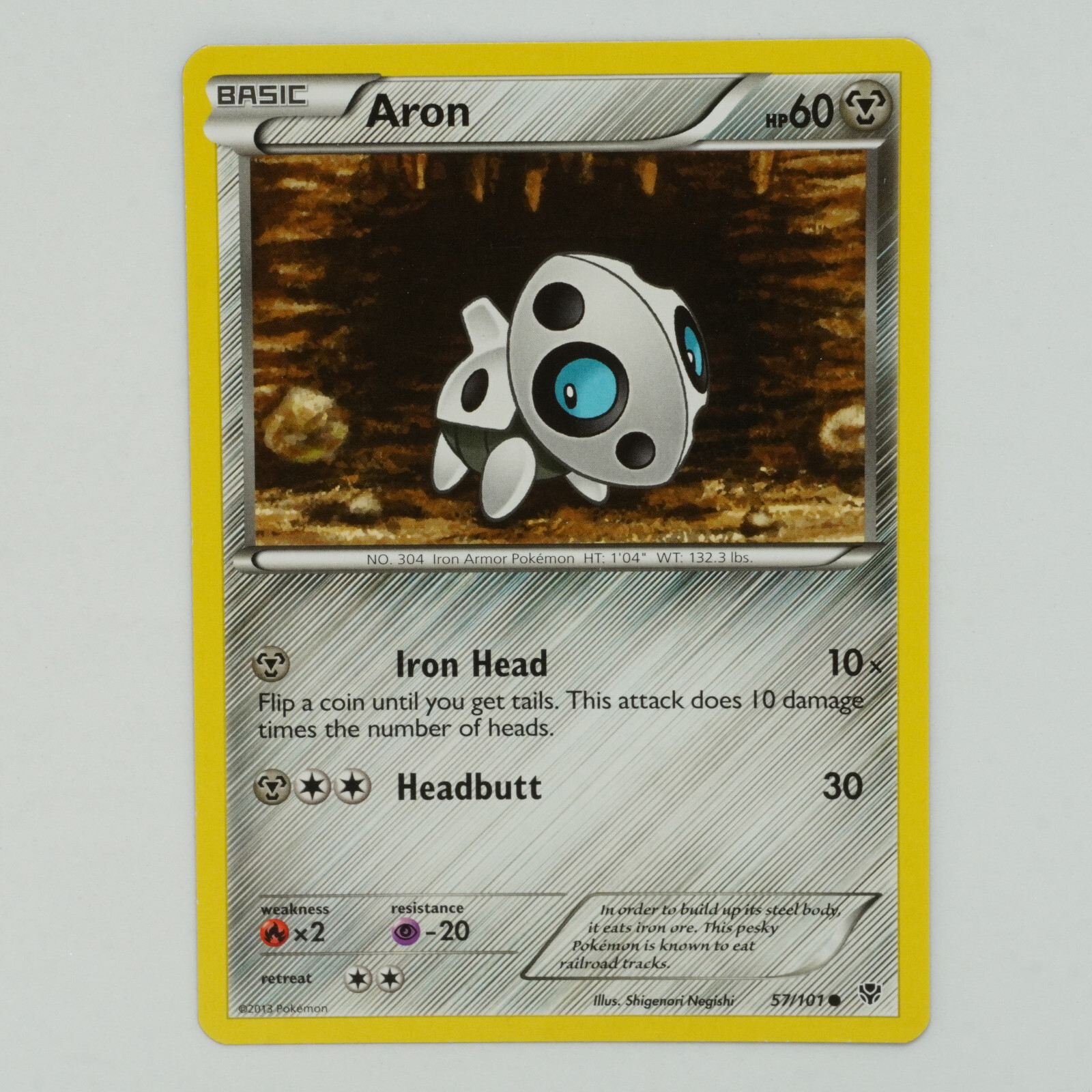 Pokemon Aron Card