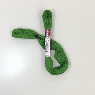 DMC #905 green Floche cotton thread smocking embroidery needlework ...