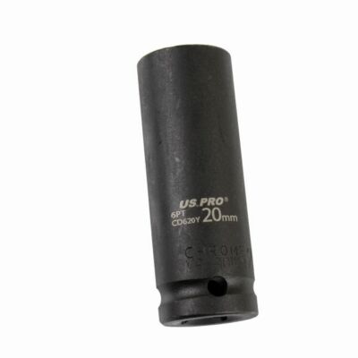 US PRO 1/2" Drive 20mm Deep Impact Socket 78mm Long 6 Point 3755 | eBay UK