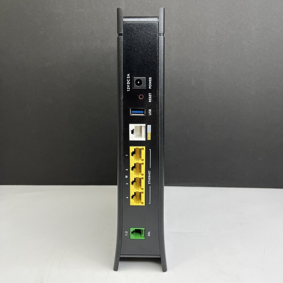 CenturyLink ZyXEL C3000Z DSL Modem Wireless Router w/ Power Adapter! | eBay