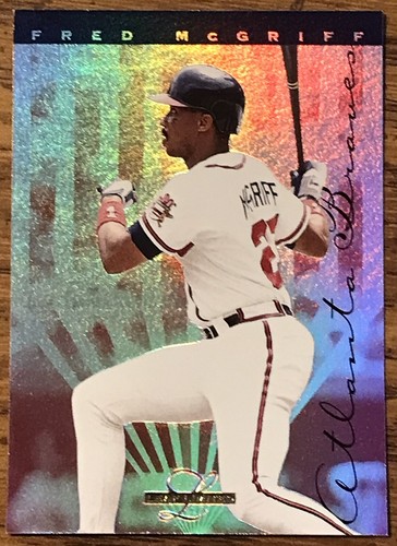 Fred McGriff 1995 Leaf Limited Baseball Card #184 Braves MLB HOF Free ...