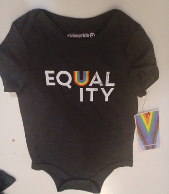 Target Take Pride Baby 18M One Piece Bodysuit - Equality 🏳️‍🌈 | eBay