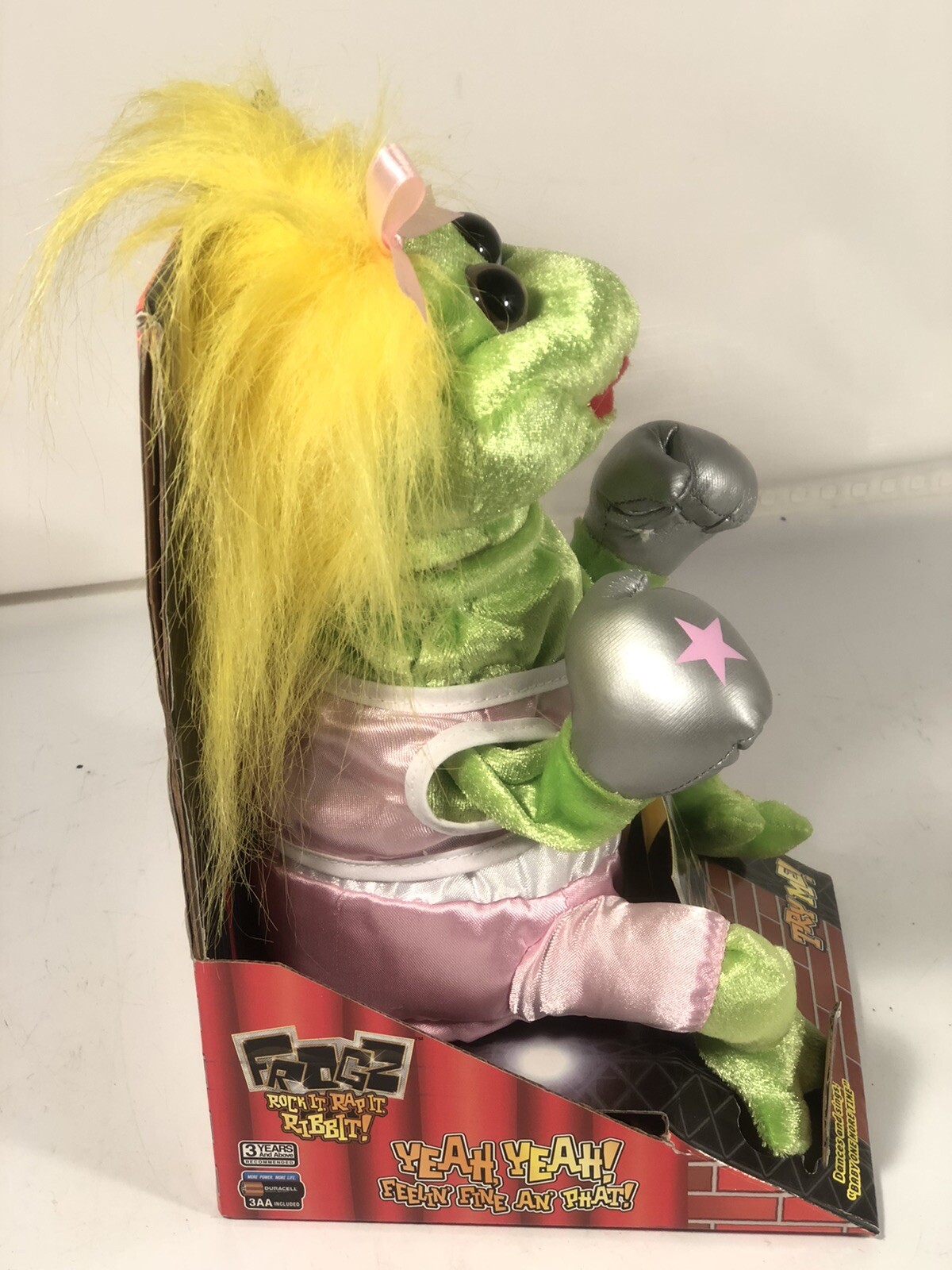 Frogz Rock it Rap it Ribbit Britney Spears Baby One More Time Frog ...