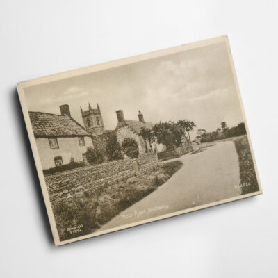 A6 PRINT - Vintage Lincolnshire - Moor Road, Snitterby | eBay