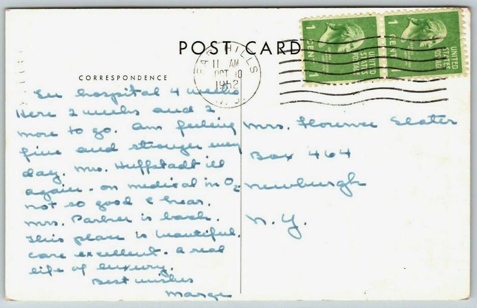 Vintage Postcard - Kate Macy Ladd Convalescent Home - Far Hills New ...