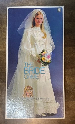The Bride Game - Vintage 1971 Board Game for Girls -Selchow & Righter ...