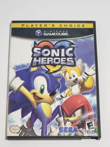 Sonic Heroes (Nintendo Gamecube, 2004) Complete CIB with Reg. Card ...