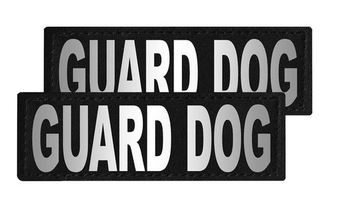 Dogline Guard Dog Vest Patches – Removable Guard Dog Patch 2-Pack with ...