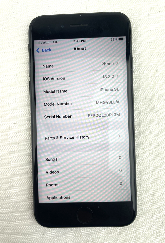 Apple iPhone SE 2nd Generation 64GB - Black - Unlocked - Model MHG43LL ...