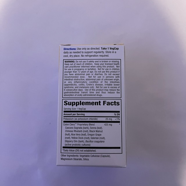 Two (2) Body Gold Colon Clenz Fast Acting Dietary Supplement 42 ...