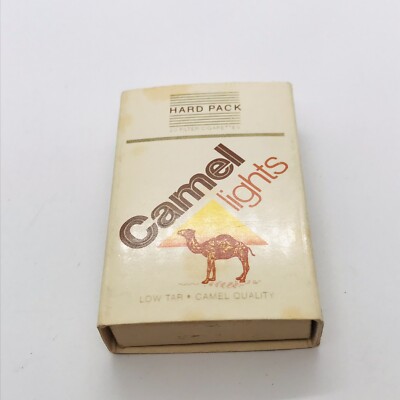 CAMEL LIGHTS HARD PACK VINTAGE MATCHBOX GOOD CONDITION | eBay