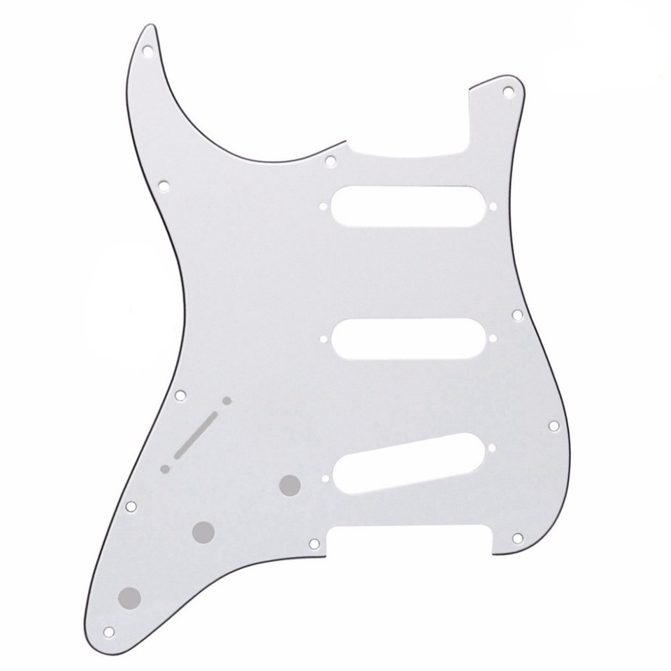 Left Handed Strat Stratocaster Electric Guitar Pickguard Scratchplate ...