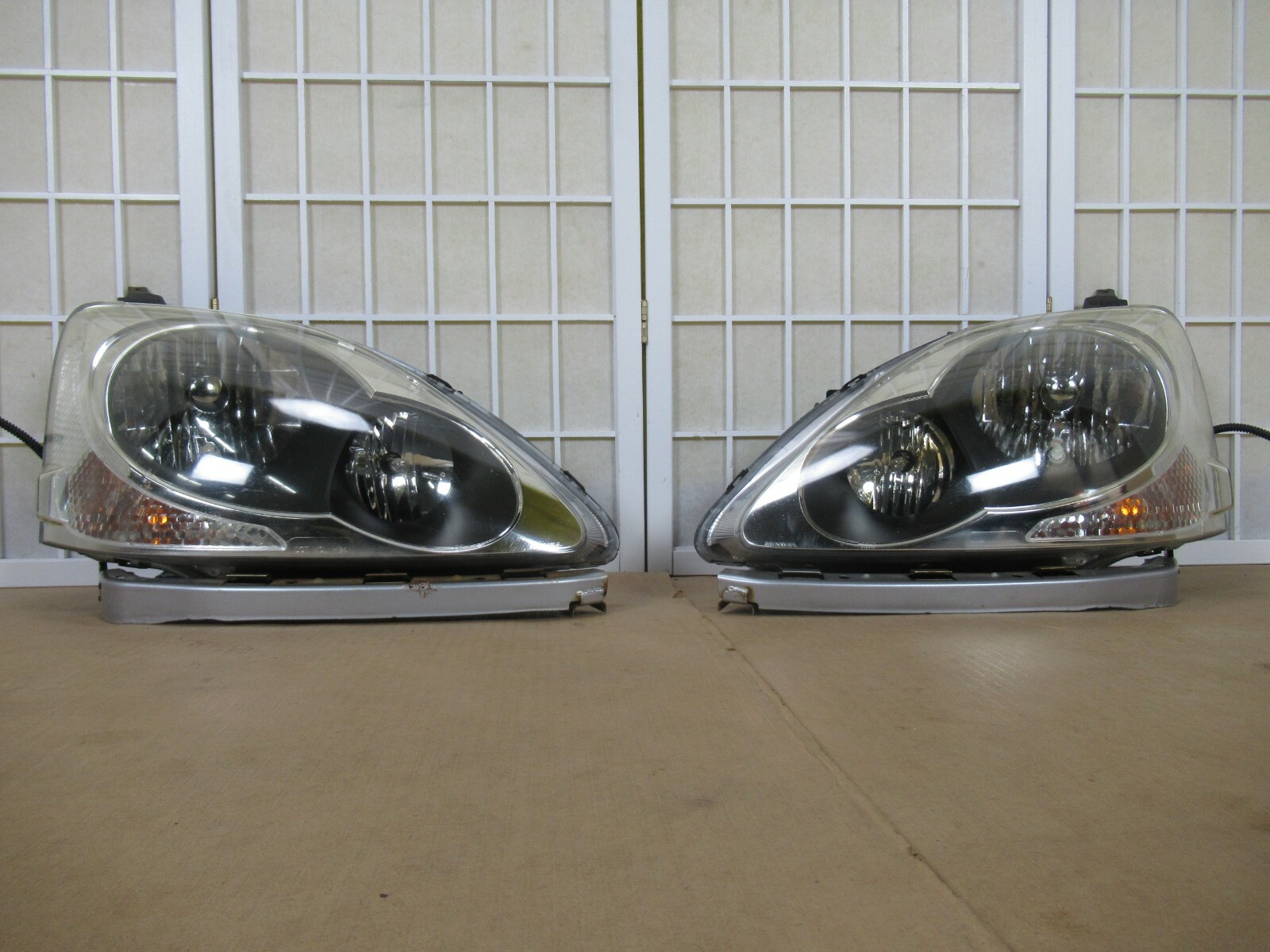 04-05 Honda Civic Si EP3 USDM Hatch Left Right Headlight SET w/ Xenon ...