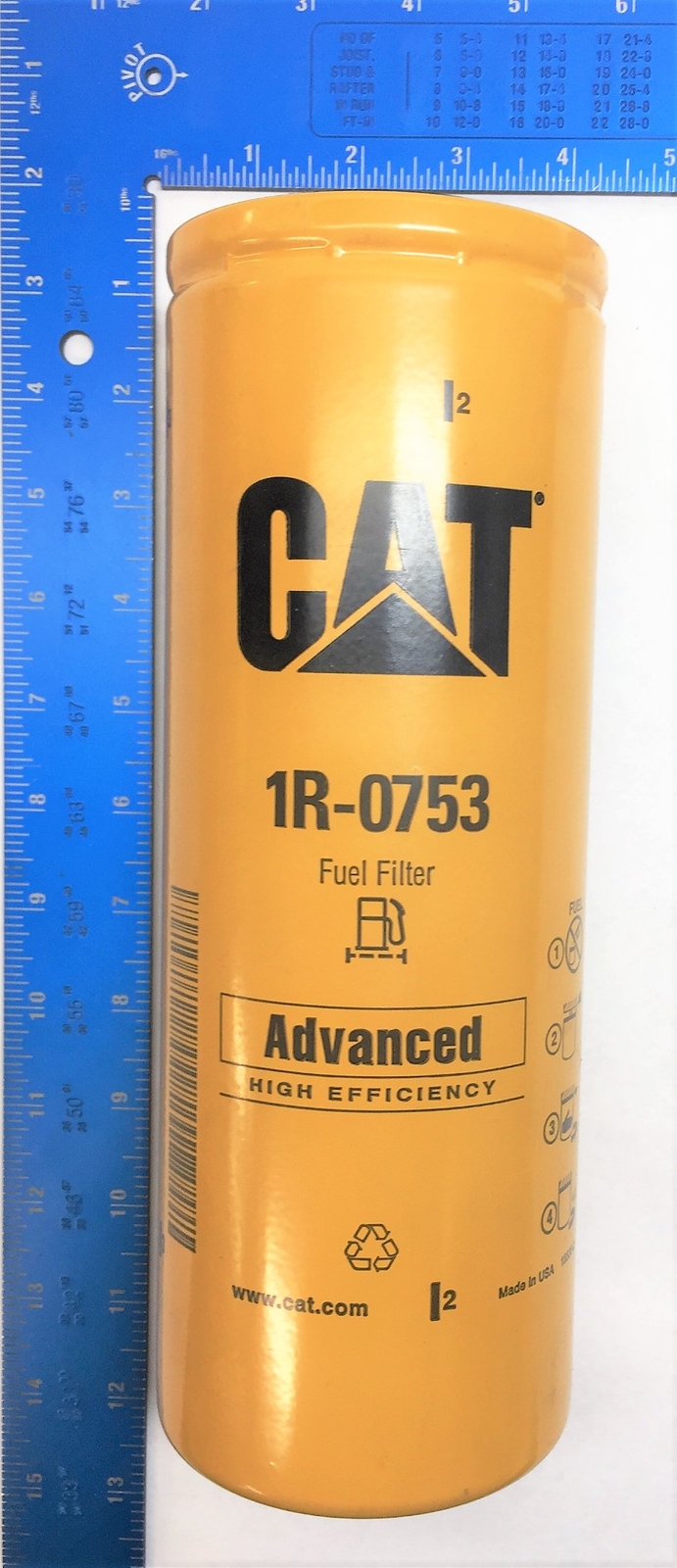 CATERPILLAR/CAT Fuel Filter 1R-0753 NOS | Grelly USA