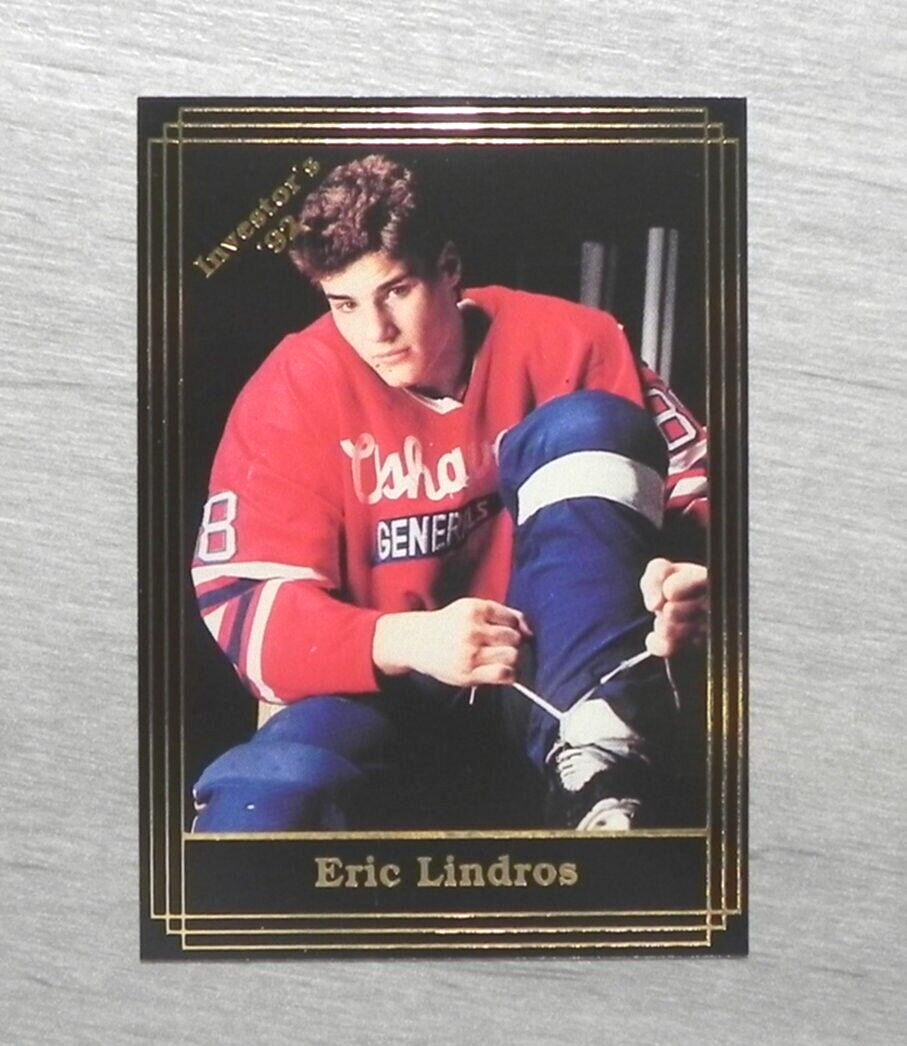 Eric Lindros (1) 1992 Investor's Rookie Card #13 | eBay
