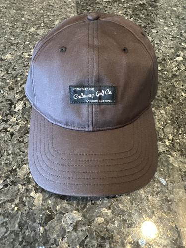 Callaway Hat Relaxed Retro Cap Golf Adjustable Snapback Patch Black ...