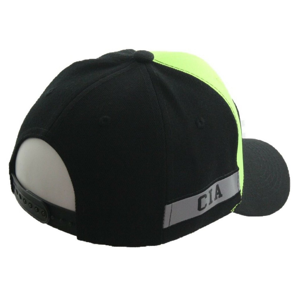 FBI CIA CSI POLICE SHERIFF SECURITY Enforcement Baseball Cap Mesh Neon ...