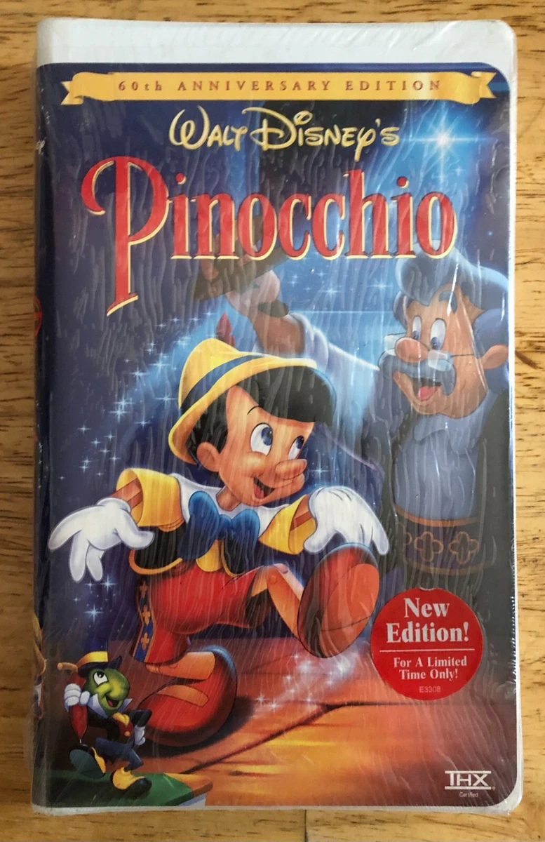 Pinocchio 1999 Vhs