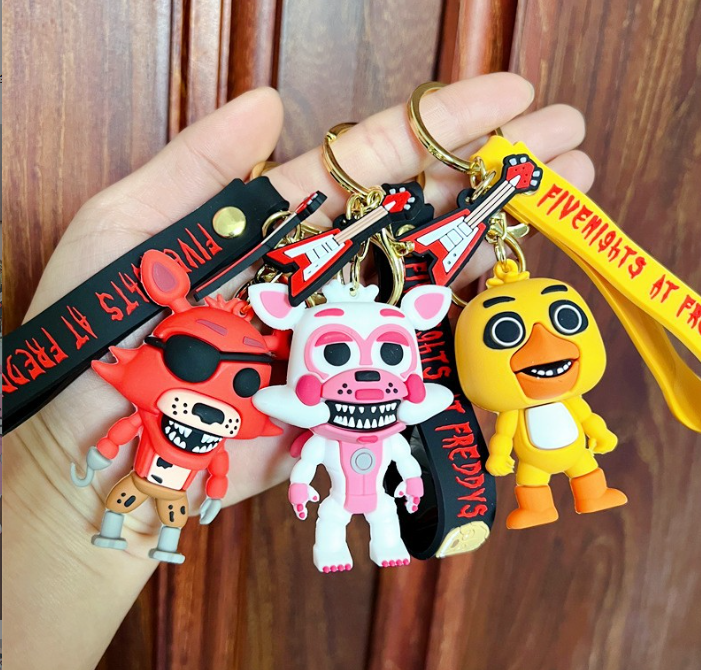 FNAF 3D SPRINGTRAP Five Nights At Freddy's Key Ring Keychain Funko FREE ...