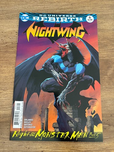 Nightwing # 6 NM 1st Print Variant Cover DC Comic Book Batman Joker ...