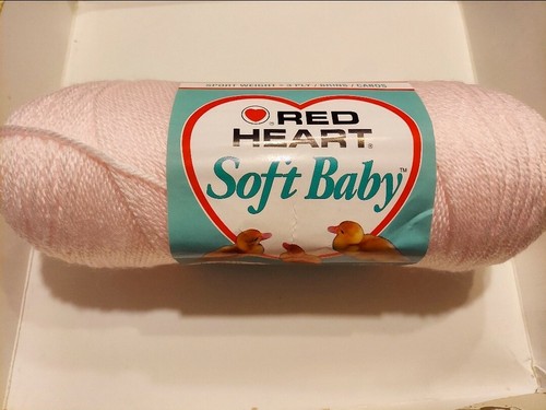 Red Heart Soft Baby Pompadour Yarn *7 oz.* Color: Pink Pompadour*Sold ...