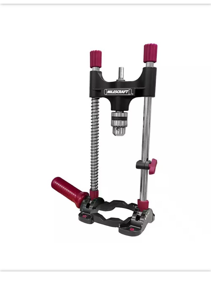 Milescraft DrillMate Portable Multi-Angle Drill Guide with 3/8" Chuck ...