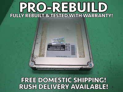 89661-42510 99-00 TOYOTA RAV4 AT ECU ECM PCM ENGINE COMPUTER CONTROL ...