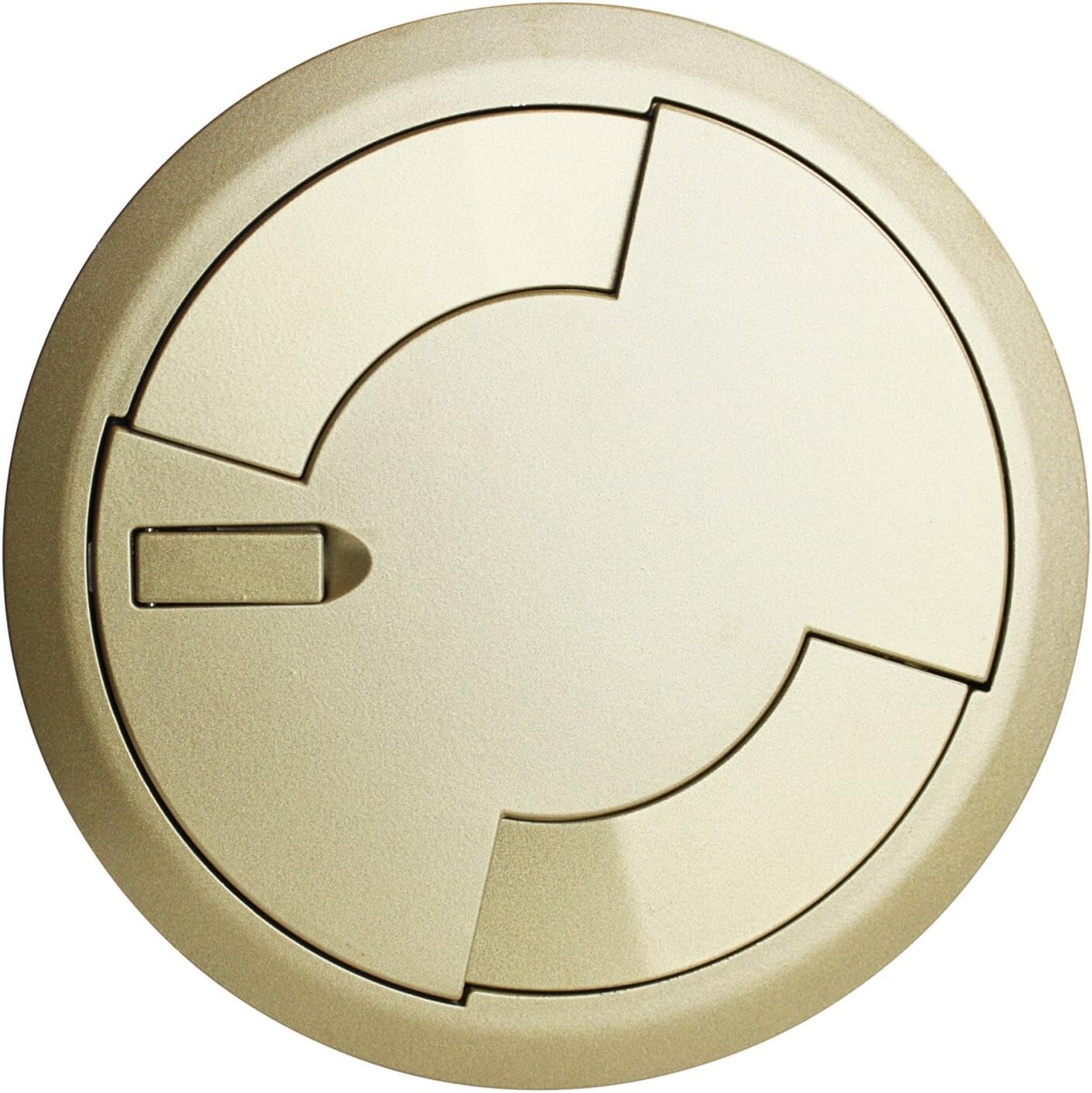 Wiremold Evolution 8ATCPBS 8" Brass Face Poke-Thru Floor Devices ...